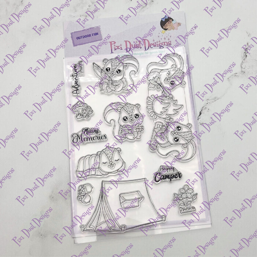 Outdoor Fun Stamp Set – pixi dust designs