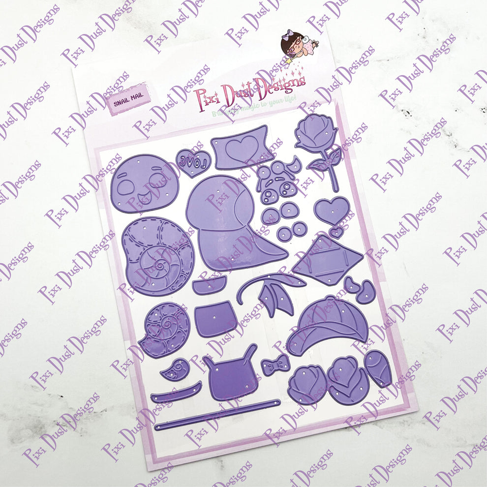 Snail Mail Die – Pixi Dust Designs