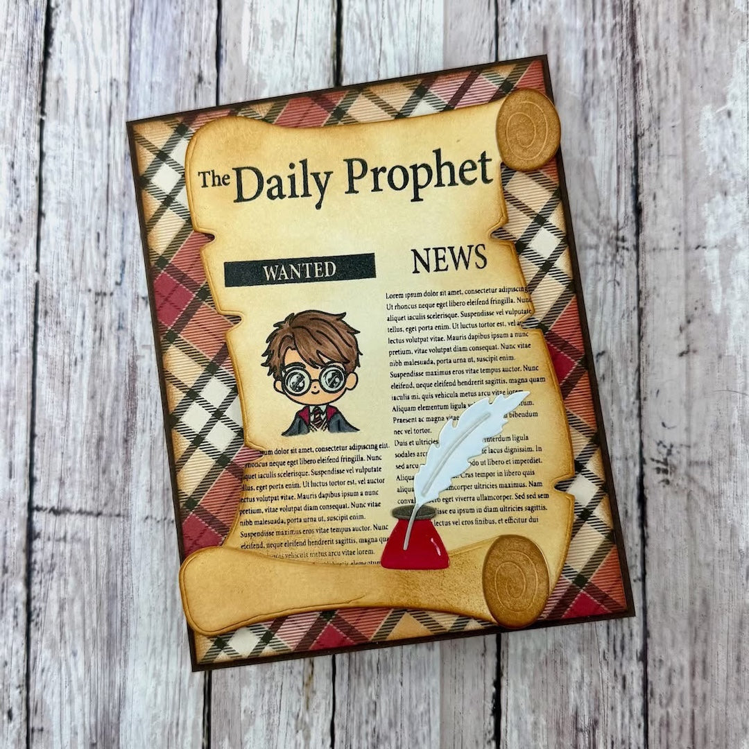 Vintage Scroll Die – Pixi Dust Designs