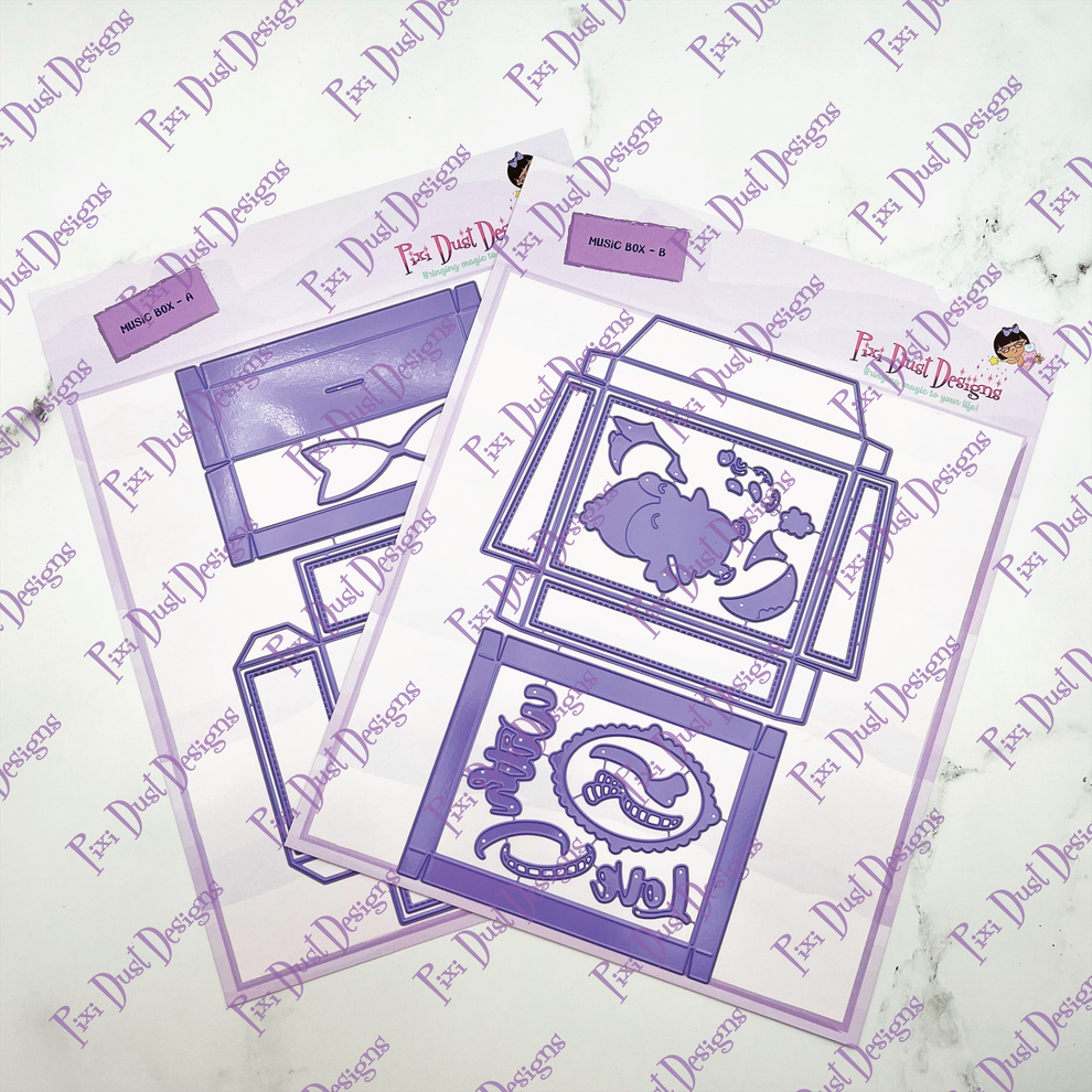 Music Box Die set – Pixi Dust Designs