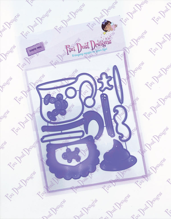 Santa Mug Die – Pixi Dust Designs